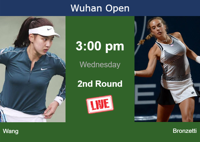 How to watch Wang vs. Bronzetti on live streaming in Wuhan on Wednesday - Tennis Tonic - News ...