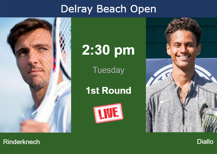 How to watch Rinderknech vs. Diallo on live streaming in Delray Beach on Tuesday - Tennis Tonic ...