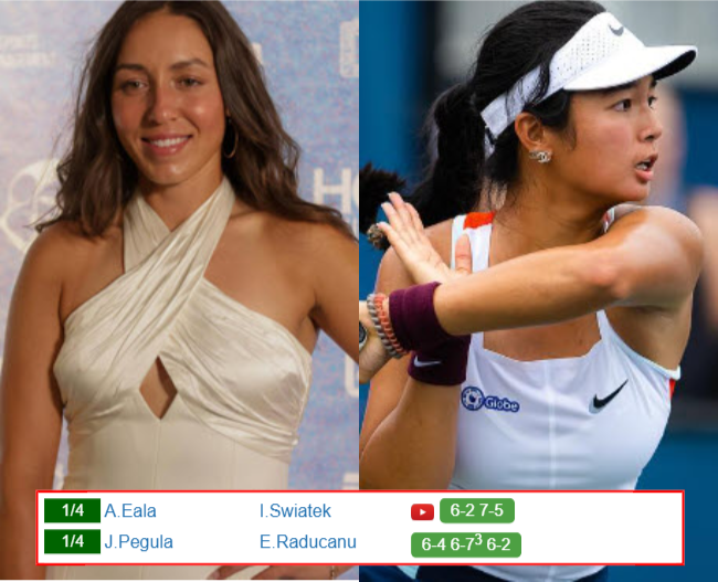 MIAMI RESULTS. Jessica Pegula, Alexandra Eala win, Iga Swiatek, Emma Raducanu lost - Tennis ...
