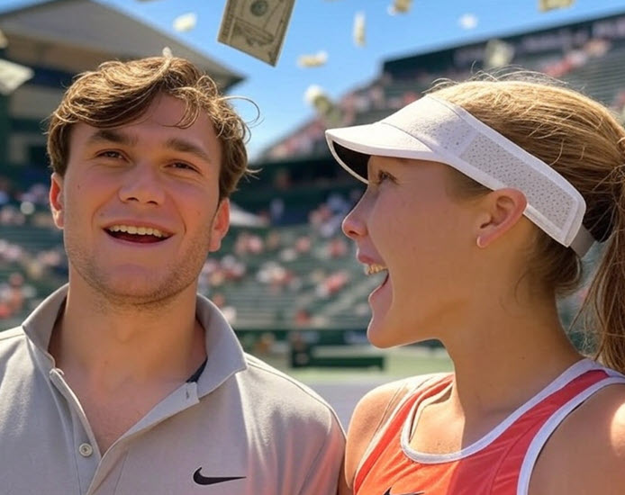 How much Mirra Andreeva and Jack Draper earned after winning Indian ...