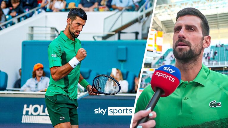 Novak Djokovic happy with almost flawless win over Hijikata talks about issues with balls ...