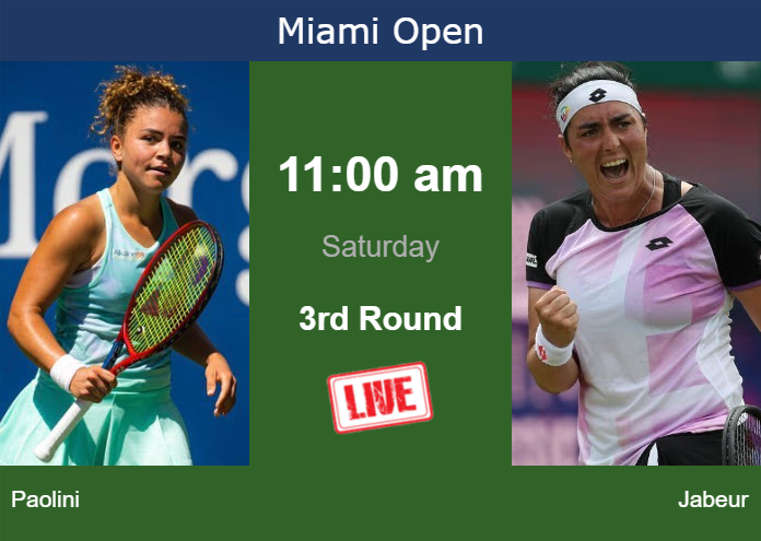 How to watch Paolini vs. Jabeur on live streaming in Miami on Saturday - Tennis Tonic - News ...