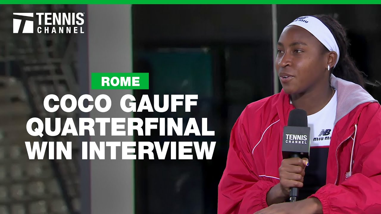 Coco Gauff reflects on Rome rematch victory against Mirra Andreeva - Tennis Tonic - News ...