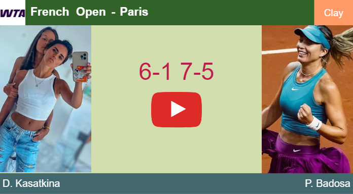 Darya Kasatkina defeats Badosa in the 3rd round – FRENCH OPEN RESULTS. HIGHLIGHTS - Tennis Tonic ...