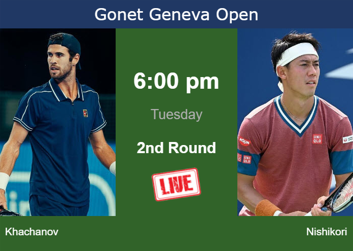 How to watch Khachanov vs. Nishikori on live streaming in Geneva on Tuesday - Tennis Tonic ...