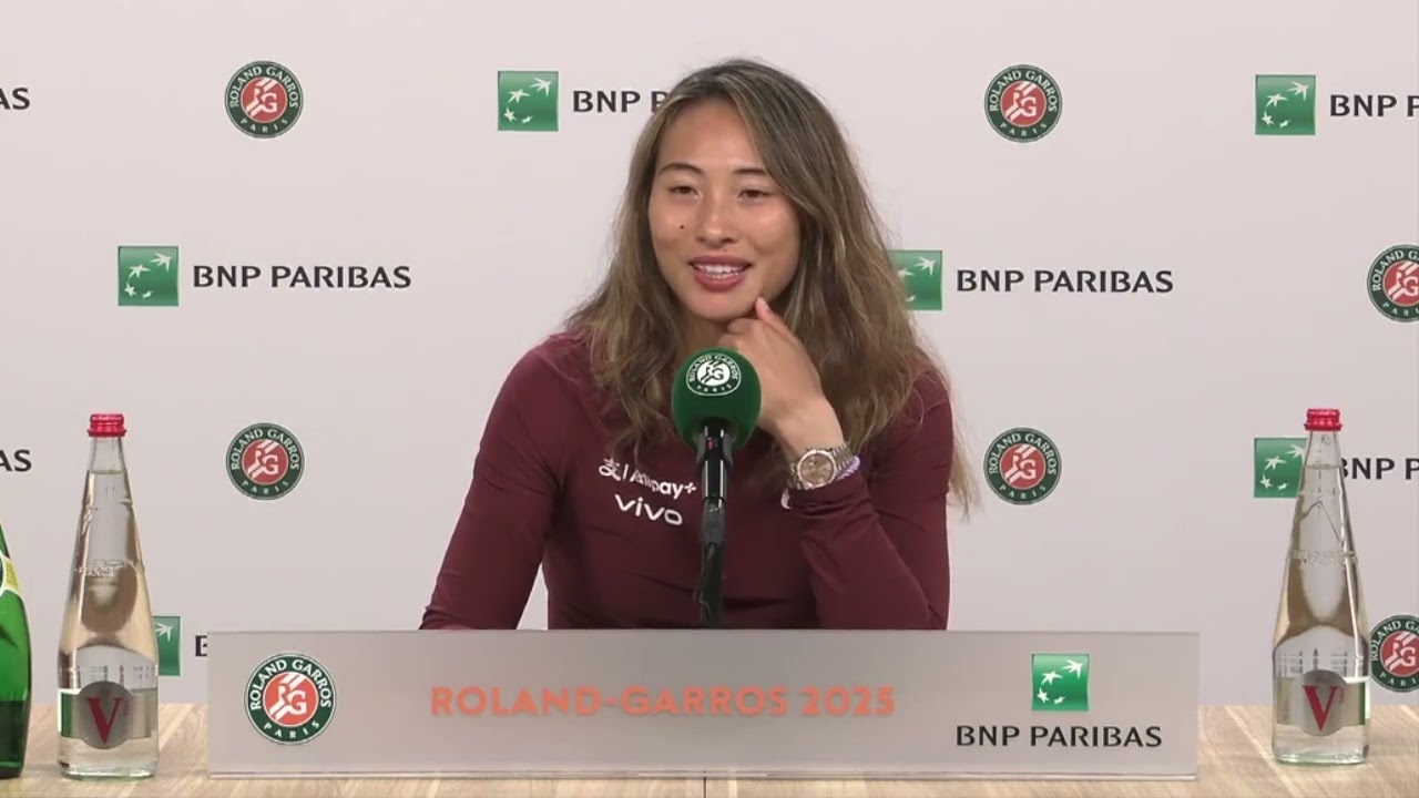 Zheng Qinwen the next match at the French Open : "Victoria Mboko 18 years old? Young people ...