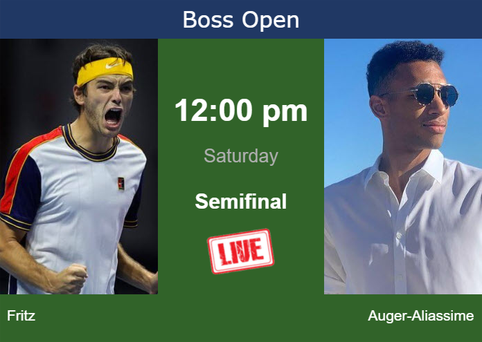 How to watch Fritz vs. Auger-Aliassime on live streaming in Stuttgart on Saturday - Tennis Tonic ...