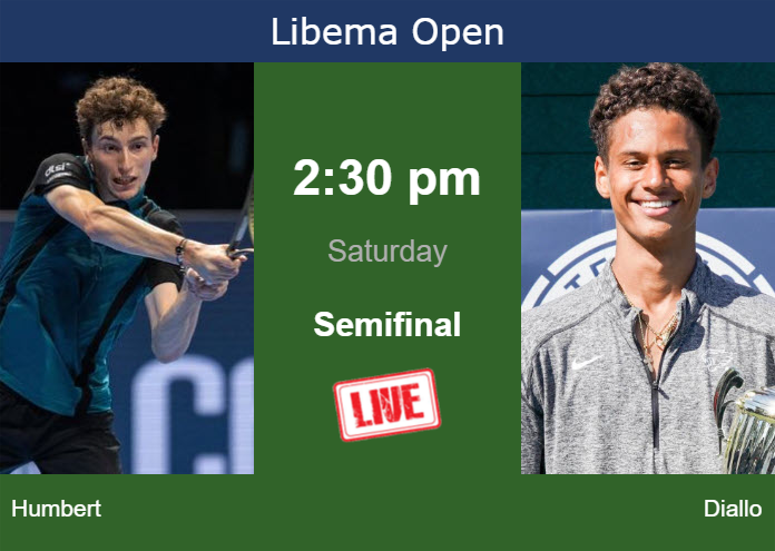How to watch Humbert vs. Diallo on live streaming in 's on Saturday - Tennis Tonic - News ...
