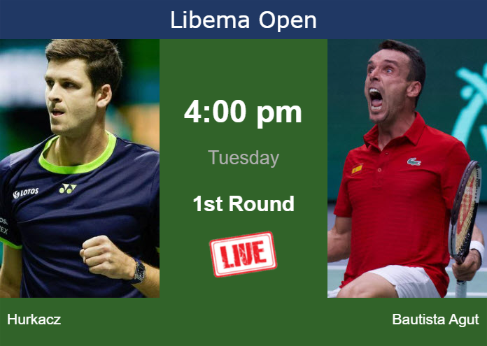 How to watch Hurkacz vs. Bautista Agut on live streaming in 's on Tuesday - Tennis Tonic - News ...