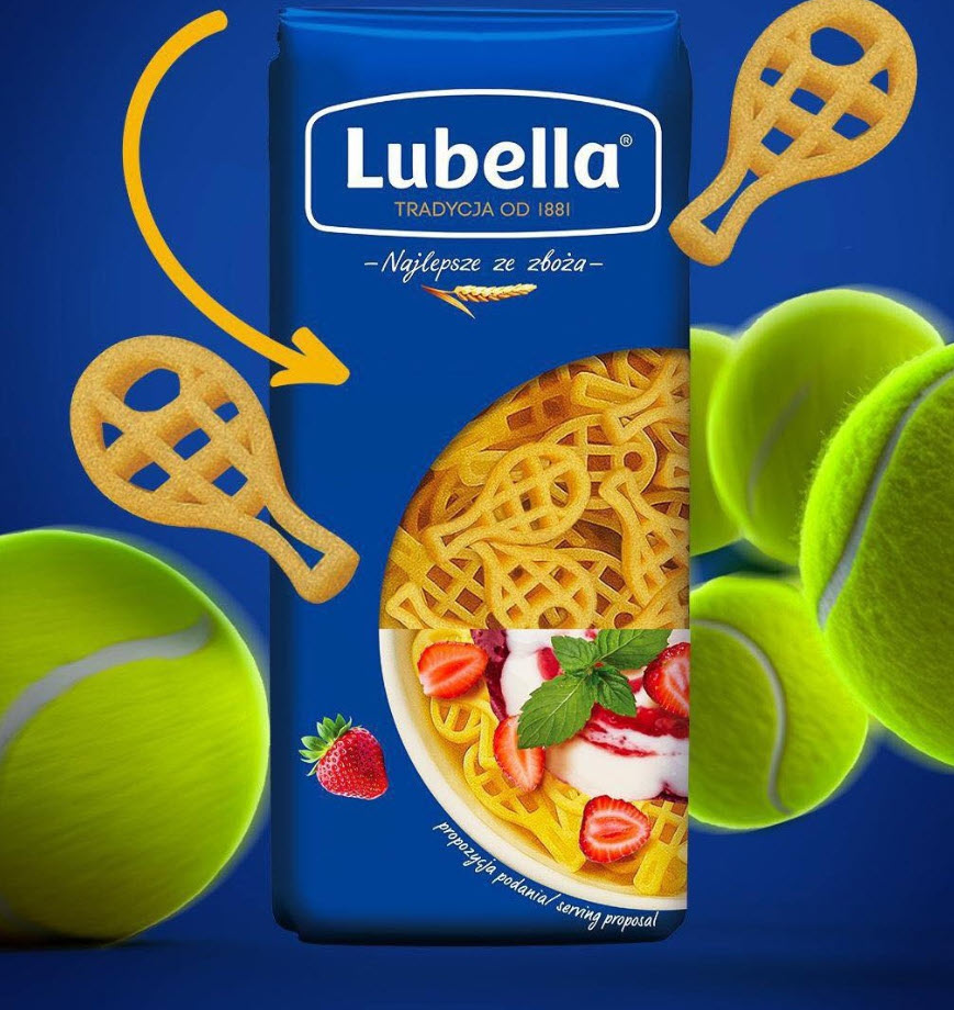 Lubella celebrates Swiatek’s Wimbledon triumph with racquet-shaped ...