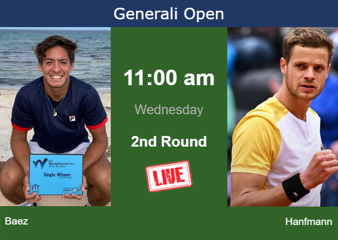 How to watch Baez vs. Hanfmann on live streaming in Kitzbuhel on Wednesday - Tennis Tonic - News ...