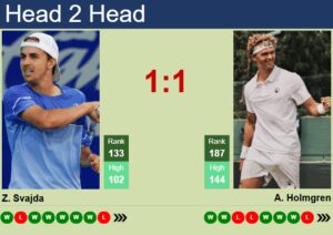 H2H, prediction of Zachary Svajda vs August Holmgren at the U.S. Open with odds, preview, pick ...