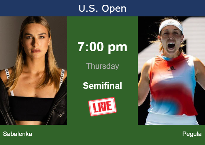 How to watch Sabalenka vs. Pegula on live streaming at the U.S. Open on Thursday - Tennis Tonic ...