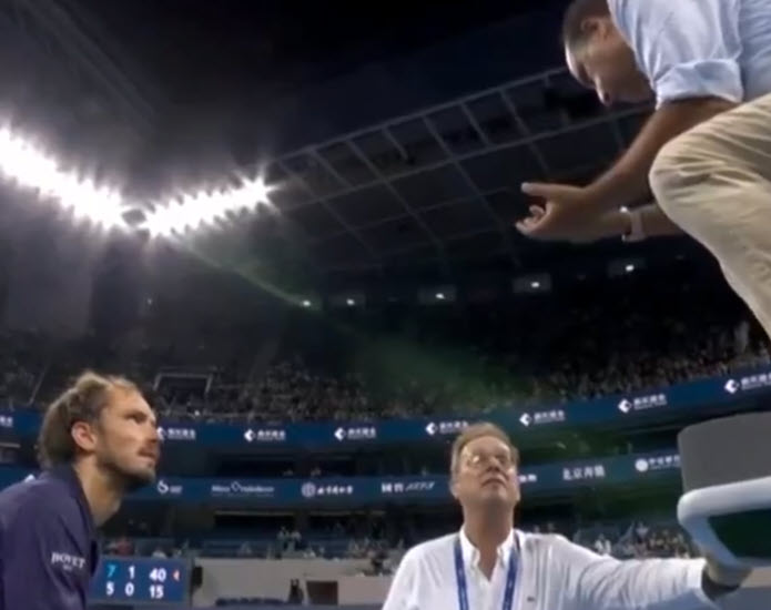 ATP retracts warning issued to Medvedev in Beijing for lacking "Best ...